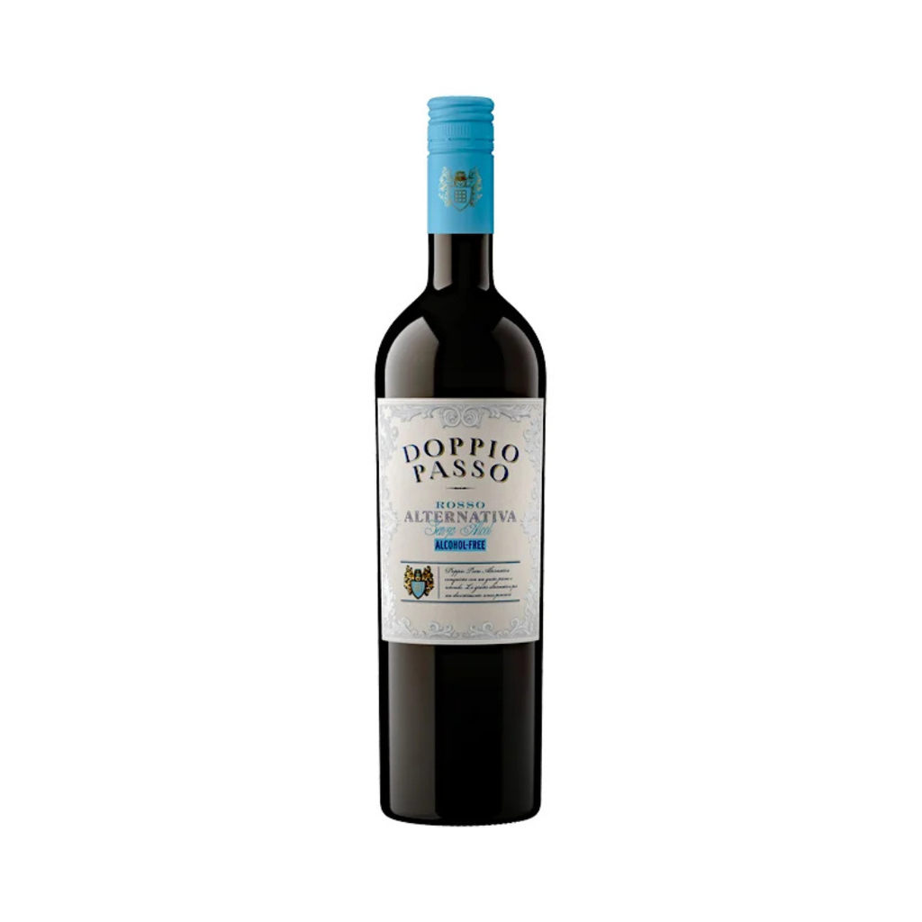Doppio Passo Rosso Alternativa | Non-Alcoholic Italian Red Wine | Dry ...